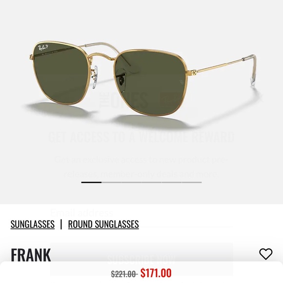 Ray-Ban | Accessories | Ray Ban Frank | Poshmark